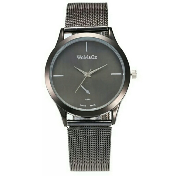 Accessories | New Womans Smoky Grey Mesh Stainless Steel Watch | Poshmark